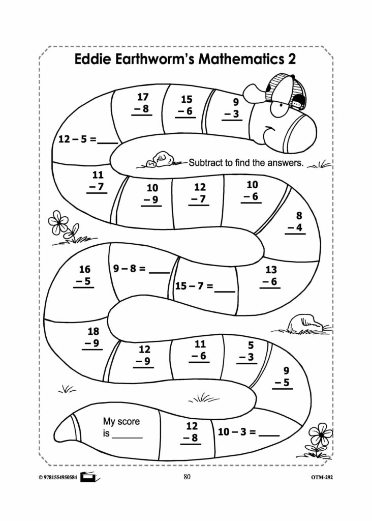 Grade 1 Math Worksheet - Creative Kids
