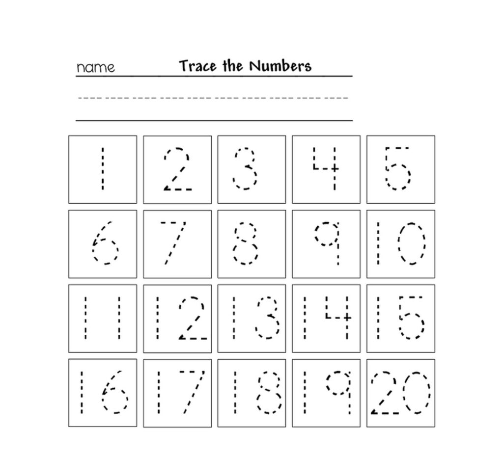 Printable Worksheet For Kg - Creative Kids